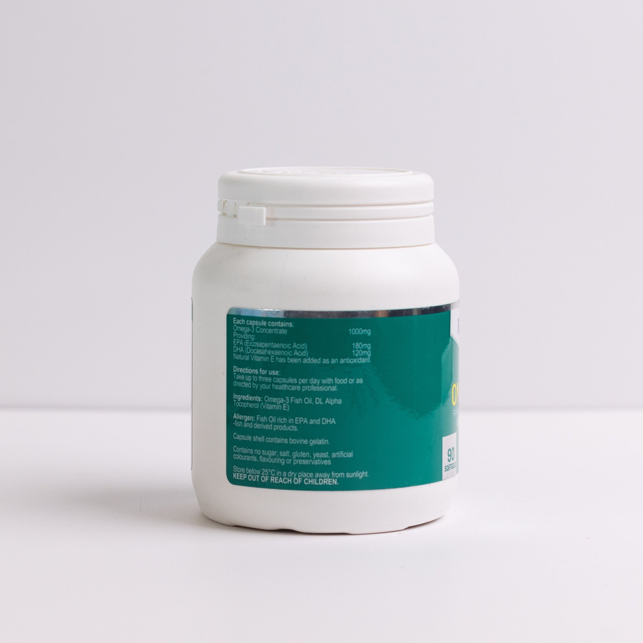 Omega-3 fish oil EPA/DHA 1000mg softgels (90’s) – Pharmamark